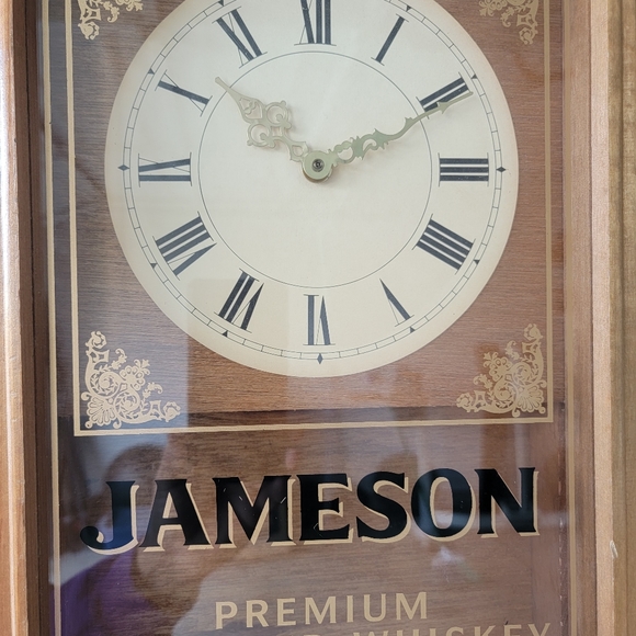 Jameson | Wall Decor | Vintage Jameson Whiskey Clock | Poshmark